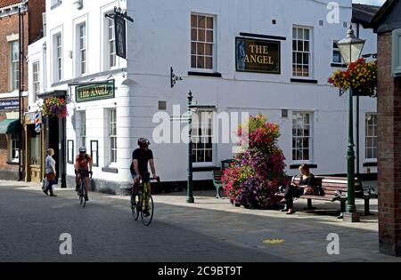 The Angel pub, Butcher Row, Beverley, East Yorkshire, England UK Stock ...