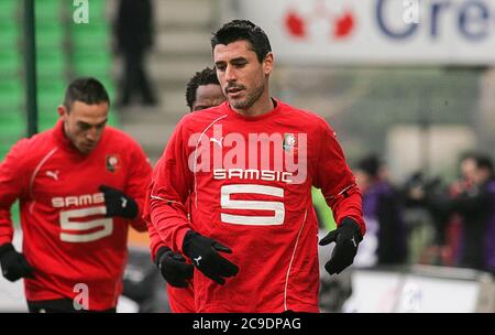 Julien Féret During the Liga 1 2012 - 2013, FC Stade Rennais - FC ...