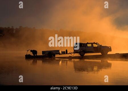 Lake Samsonvale, North Pine Dam, Brisbane, Australia Stock Photo - Alamy