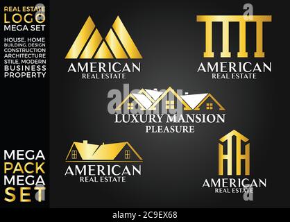 Mega Set and Big Group, Real Estate, Building and Construction Logo ...