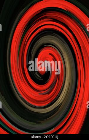 Rounding frame red and olive color art texture raster image digital ...