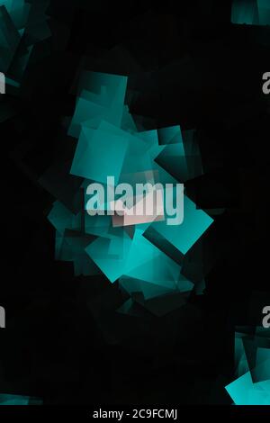 Rounding frame blue art texture raster image digital creation graphic ...