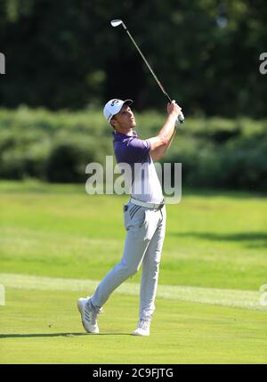 England's Matthew Jordan during day one of the Betfred British Masters ...