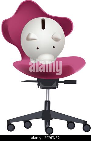 beautiful pink piggy bank on rose background. The concept of saving ...