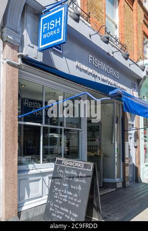 Fishworks, Fishmonger and Seafood Restaurant Stock Photo - Alamy