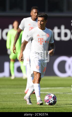 Munich, Germany. 31st July, 2020. Football: Test match, FC Bayern ...
