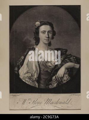 Jacobite broadside Mrs Flora Macdonald Stock Photo - Alamy