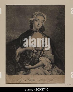 Jacobite broadside Miss Flora Macdonald 04 Stock Photo - Alamy