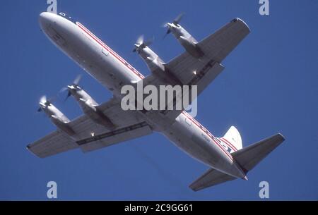 REEVE ALEUTIAN AIRWAYS LOCKHEED L-188 ELECTRA Stock Photo - Alamy