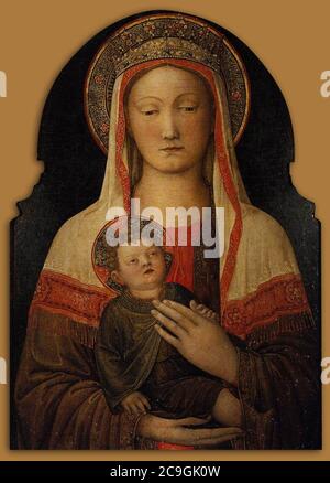 'Madonna col Bambino' by Jacopo Bellini is a masterpiece of Italian ...