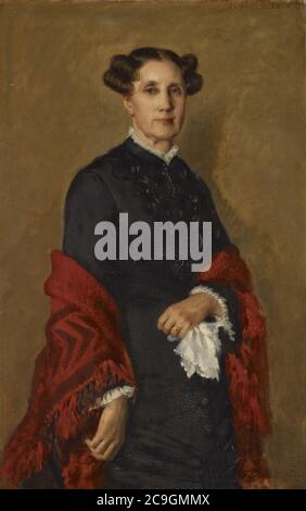 Mrs. Beckwith, James Carroll Beckwith Stock Photo - Alamy