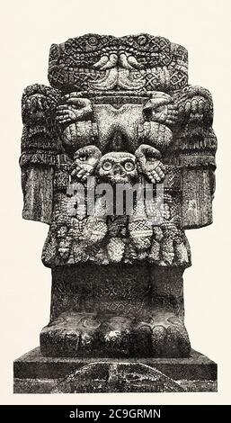 Mictecacihuatl goddess of dead Aztec Mexico Stock Photo - Alamy