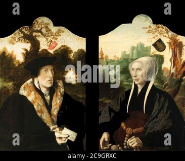 'Jan Claesz Diert en Emmetje van Souburgh' is a 17th-century Dutch ...