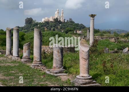 ANNABA, ALGERIA, the seaport of the Roman city Hippo Regius. Birth ...