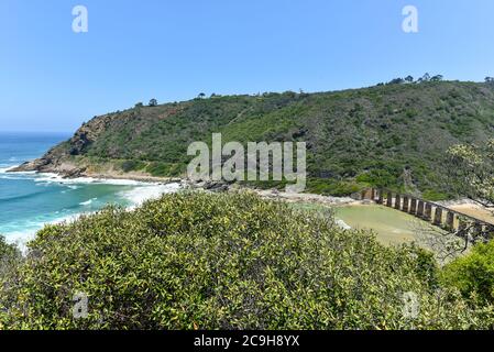Historical Kaaiman's River Bridge in Wilderness on the Garden Route ...