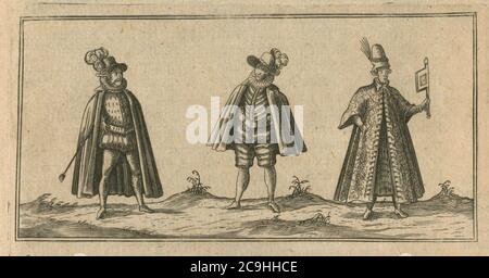 The costumes of Jacob Breuning and his companion Carlier de Pinon when ...