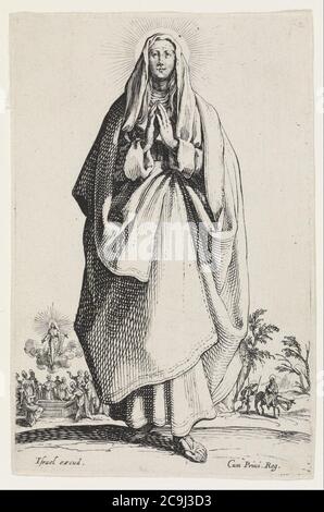 Jacques Callot - The Virgin Mary Stock Photo - Alamy