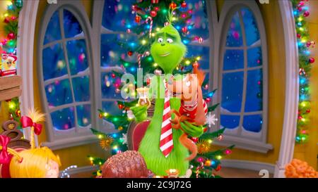 Max the Grinch dog Stock Photo - Alamy