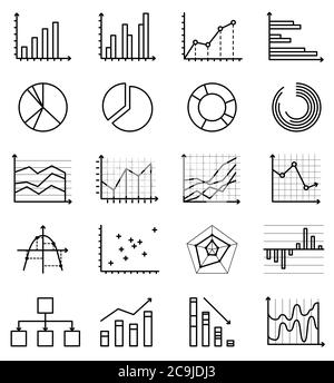 schedule line icon, outline symbol, vector illustration, concept sign ...