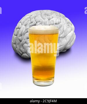 Pint of beer Stock Photo - Alamy