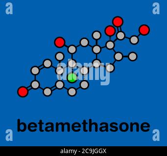 Chemical structure of an anti-inflammatory and immunosuppressive ...