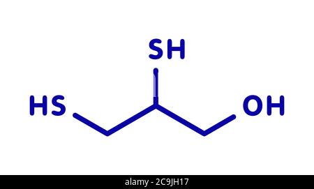 Dimercaprol metal poisoning antidote Stock Photo - Alamy