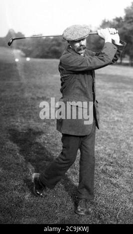 Golfer James Braid Stock Photo - Alamy