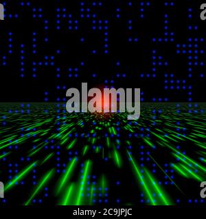 3d illustration - Futuristic technological interface - HUD Stock Photo ...