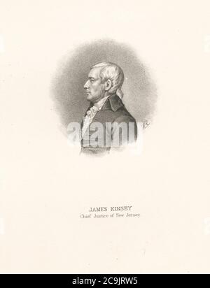 James Kinsey was the Chief Justice of New Jersey, serving in the early ...