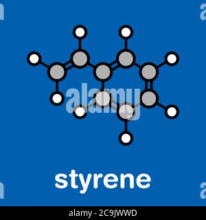 Styrene (ethenylbenzene, vinylbenzene, phenylethene) polystyrene ...