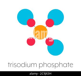 Phosphate anion, chemical structure. Skeletal formula Stock Photo - Alamy