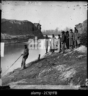 View of Dutch Gap, James River, Va Stock Photo - Alamy