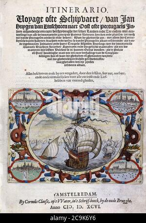 The *Itinerario* by Jan Huygen van Linschoten, published in 1605, was a ...
