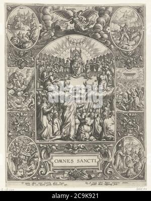 Jan Sadeler (I), after Marcus Gheeraerts (I) - Passio verbigenae quae ...