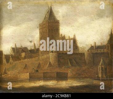View of the Valkhof in Nijmegen. circa 1650 (1600-1699). 704 Jan van ...