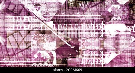 Stepping into the Future as a Business Technology Concept Stock Photo ...