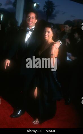 US actor Jerry Seinfeld and his wife Jessica Seinfeld arrive at the ...