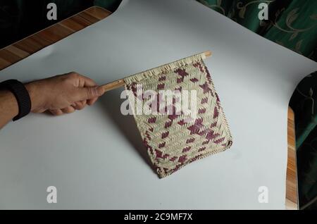 arabic traditional hand fan in iraq Stock Photo - Alamy