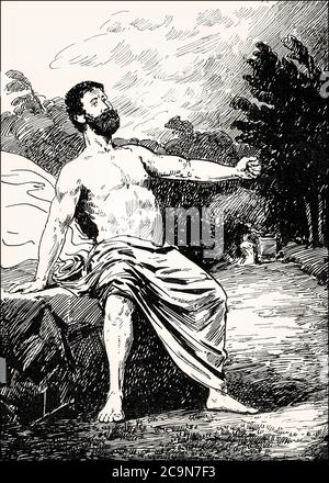 Goethe, hymn Prometheus Stock Photo - Alamy