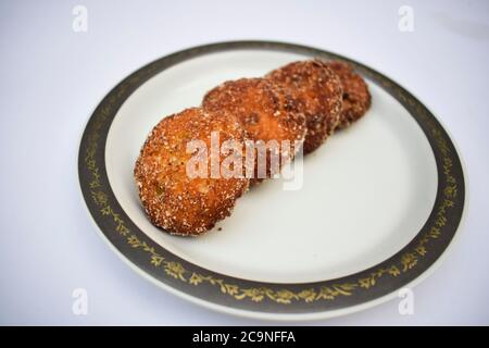 Dahi kebab or Hung curd kabab. Deep fried appetizer from India,Indian ...