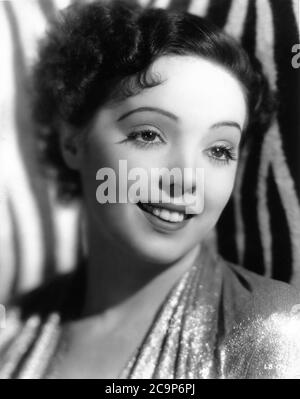 JESSIE MATTHEWS Publicity Portrait in FIRST A GIRL 1935 director VICTOR ...