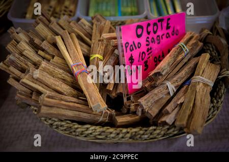 Traditional Native American Indian ocote palo santo holy sacred wood ...