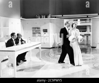 ROLAND YOUNG JESSIE MATTHEWS and JACK WHITING in SAILING ALONG 1938 director SONNIE HALE Gaumont ...