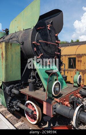 Steam locomotive TKt48-36 without tender (tank locomotive) from 1951 in ...