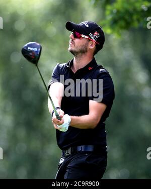 Denmark's Benjamin Poke during day four of the Hero Open at Forest of ...