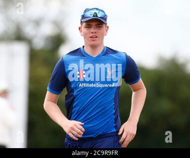 Ollie Todd of Sheffield CC during Shepherd Neame Essex Cricket League ...