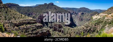 Becker Butte and the Salt River Stock Photo - Alamy