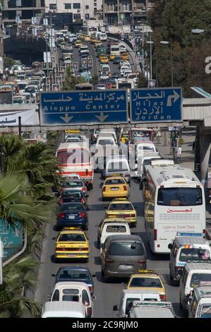 Daily life in the Syrian capital city Damascus pictured on December 16 ...