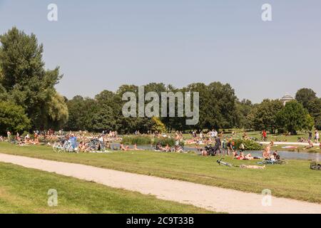 Heat wave in Munich, Germany Stock Photo - Alamy