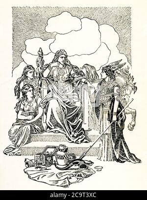In Scandinavian (Norse) mythology, Freya, also spelled Freyja and ...